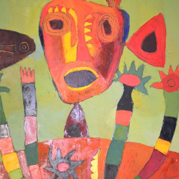 The Sunflower Goddess by Peter Aspell - Three Centuries Shop - Antiques