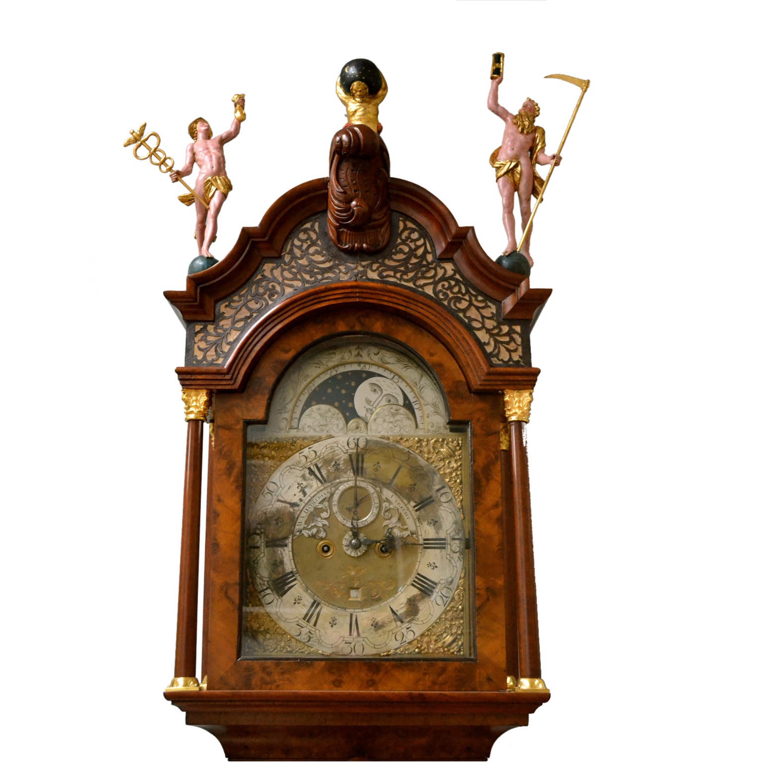 Dutch Longcase Clock circa 1750 - Three Centuries Shop - Antiques