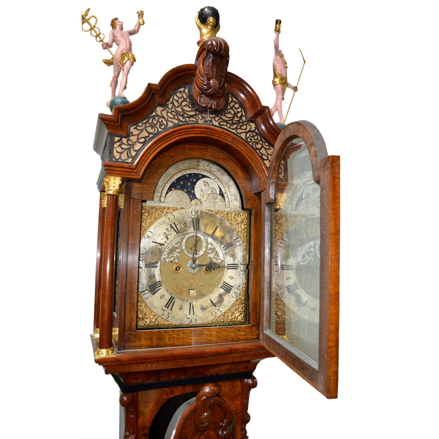 Dutch Longcase Clock circa 1750 - Three Centuries Shop - Antiques